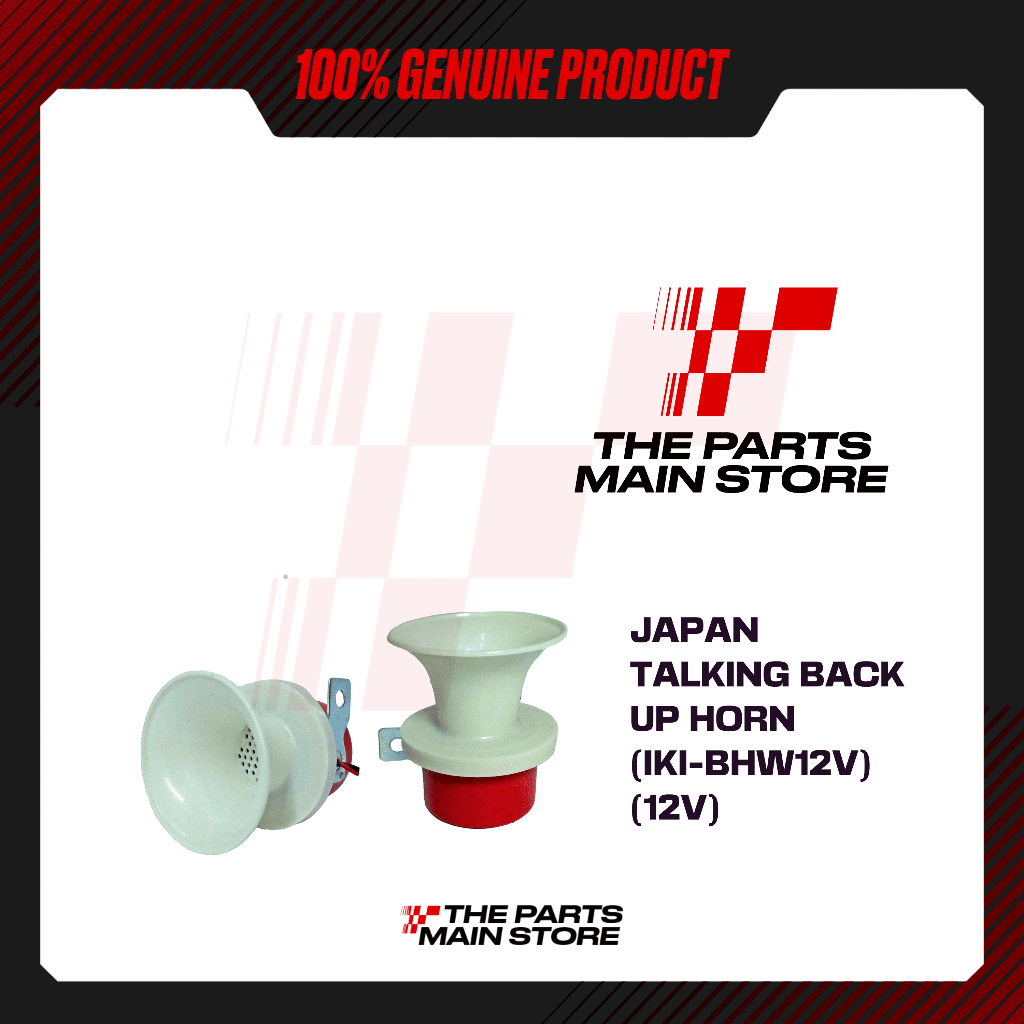 JAPAN TALKING BACK UP HORN (12V) (PLEASE BE CAREFUL THIS CAR IS MOVING ...