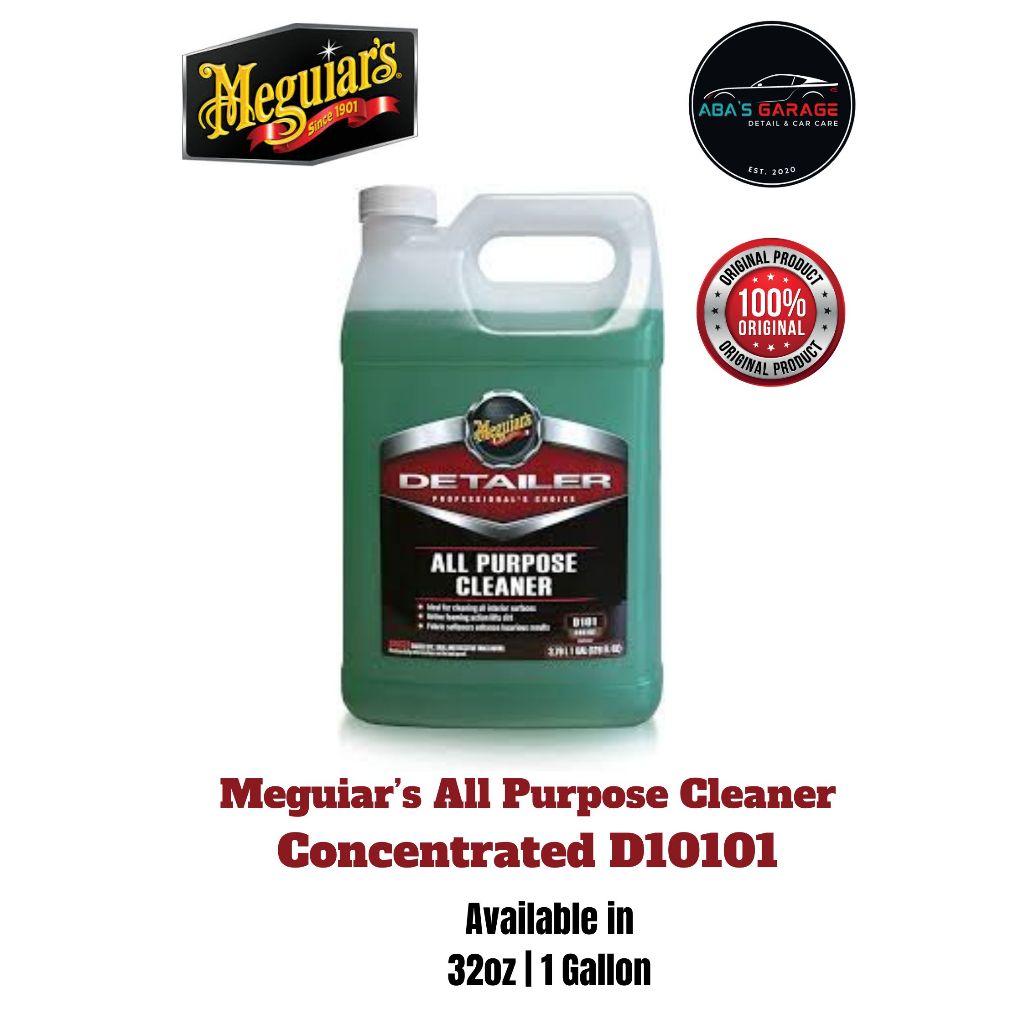 Meguiar's All Purpose Cleaner Concentrated D10101 | Shopee Philippines