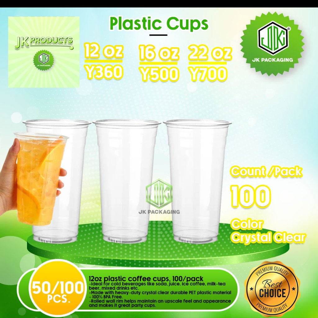 Clear Plastic Party Cups | PP Cup 95 MM Disposable Plastic Cups/Milk ...