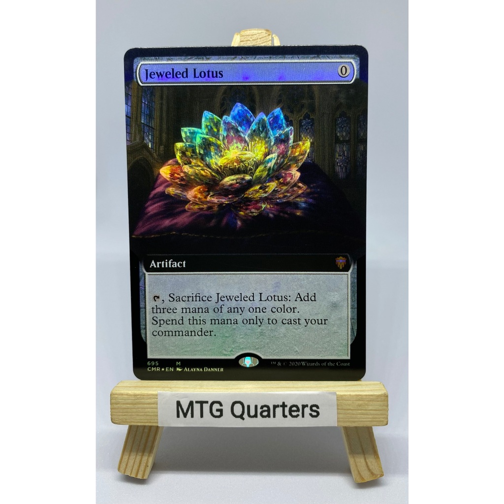 MTG Proxy Card - Jeweled Lotus (Extended Art Foil) | Commander Legends (CMR) | Shopee Philippines