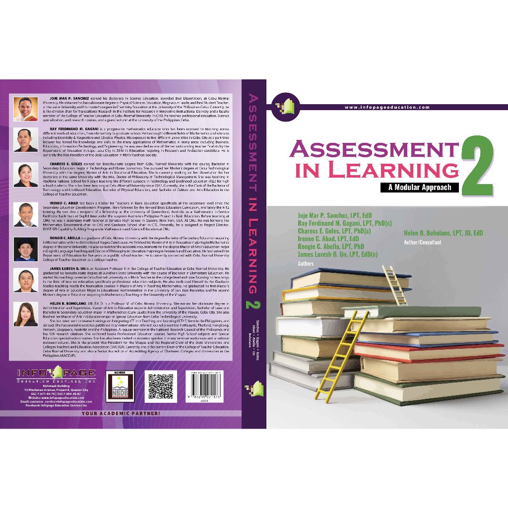 Assessment in Learning 2 A Modular Approach by Sanchez et al., ©2023 ...