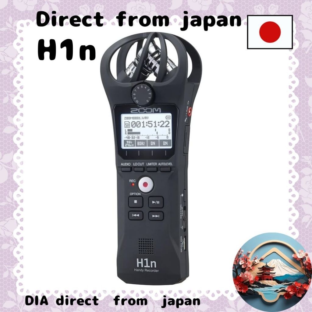 ZOOM Handy Recorder Black with 90°XY stereo microphone, palm-sized ...