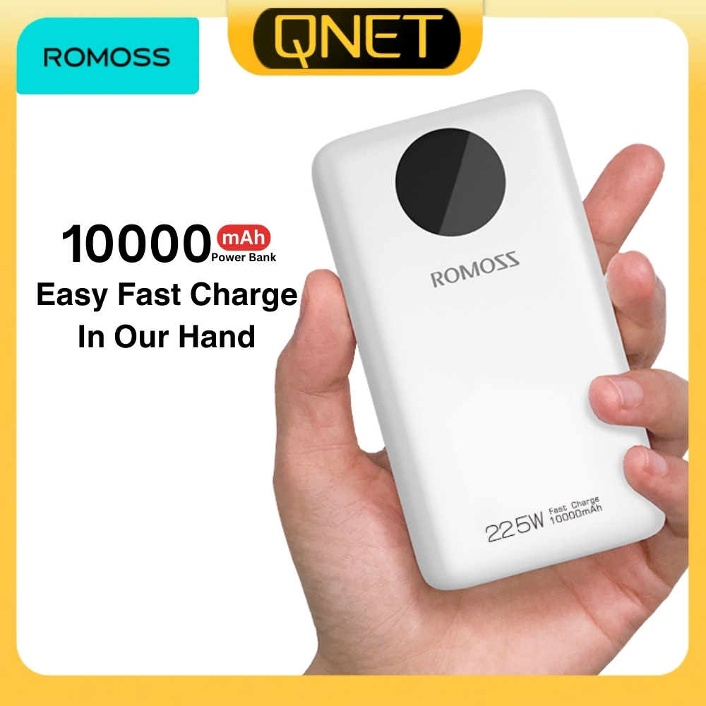 Romoss SW10PF 10000mAh Fast Charging Power Bank 22.5W 3 input and 3 ...