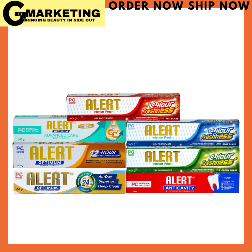 Personal Care Fluoride Toothpaste Alert Anticavity Fluoride Toothpaste ...