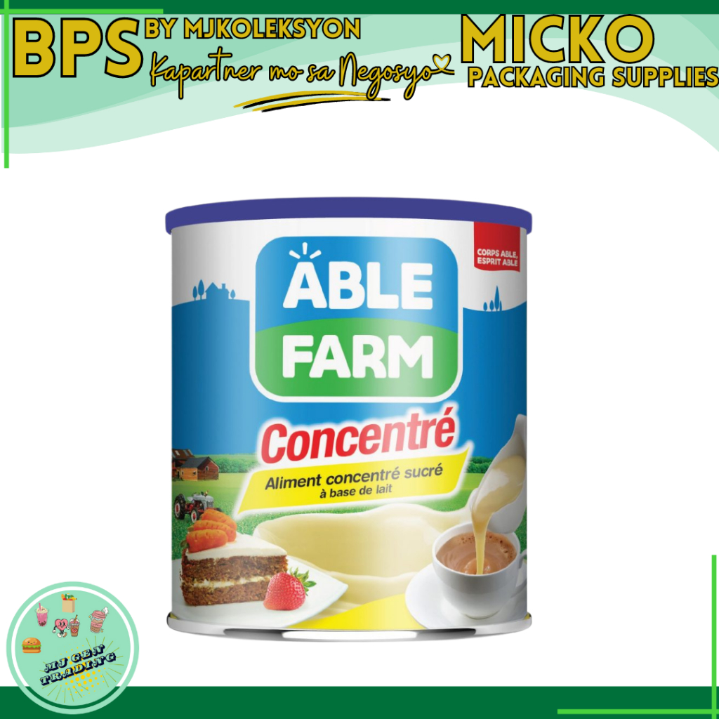 1kilo Condensed Milk Able Farm Condensada for Iced Coffee Mango Graham ...