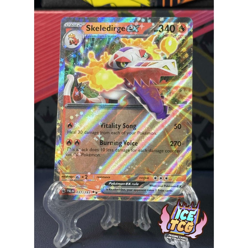 Skeledirge ex - 037/193 - Ultra Rare (PAL) | Shopee Philippines