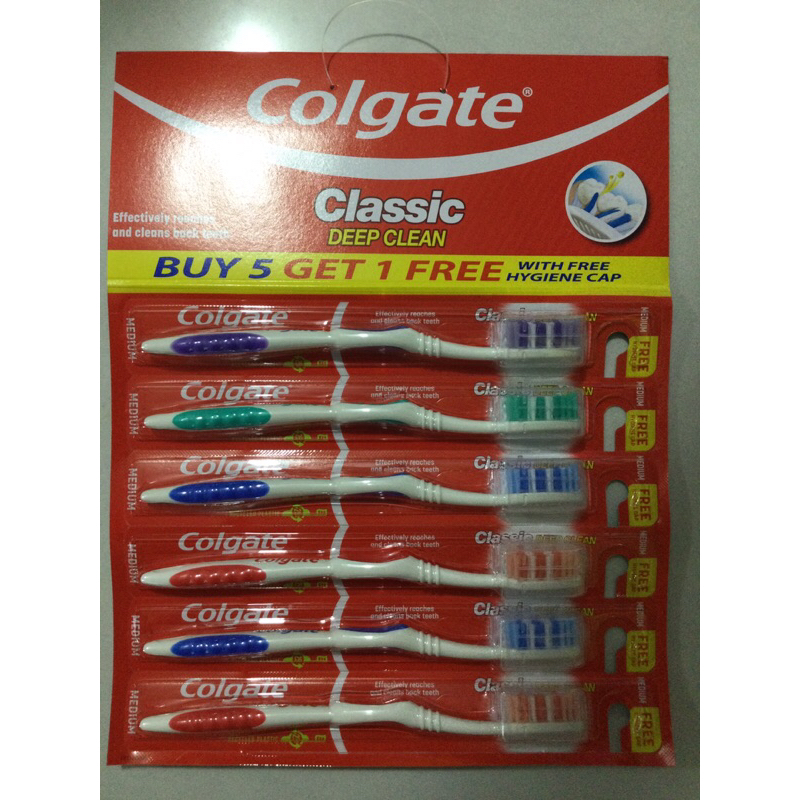 Colgate ToothBrush 1packx6pcs | Shopee Philippines