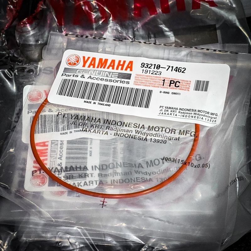 Yamaha Genuine Breather O-Ring 93210-71462 (Mio Sporty/Soulty/Fino/Soul ...