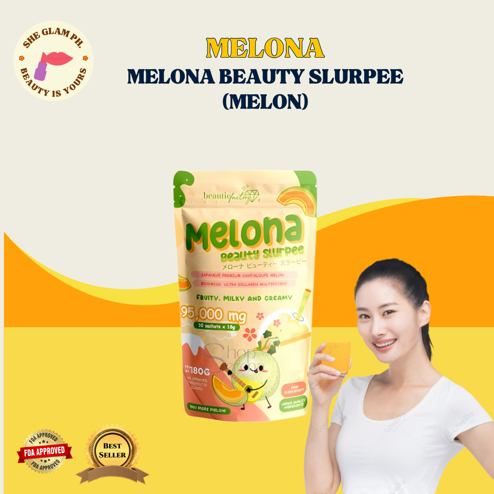 Melona Beauty Slurpee Cantaloupe Melon Flavor | Shopee Philippines
