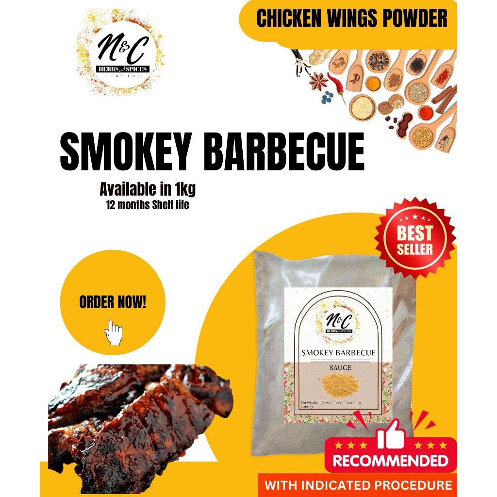 Smokey Barbecue Powder Mix 100grams, 250grams, 500grams, 1kilogram ...