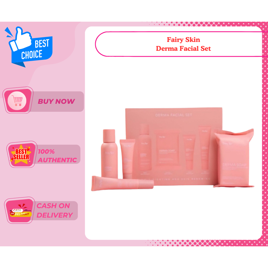 Fairy Skin Derma Facial Set | Complete Skincare for Clear, Healthy Skin ...