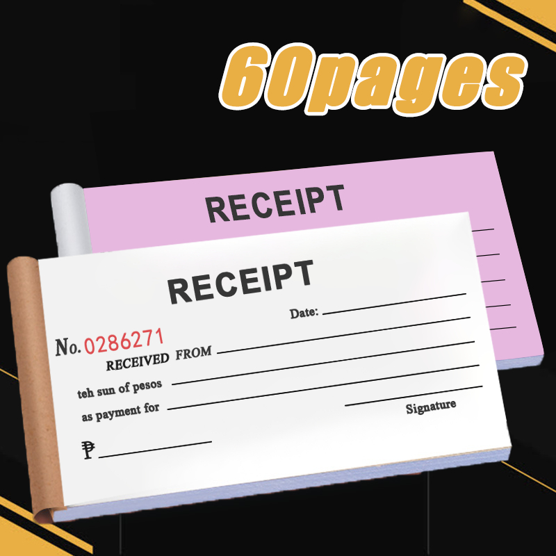 Carbonized receipt resibo invoice 2 copy commercial receipt official ...