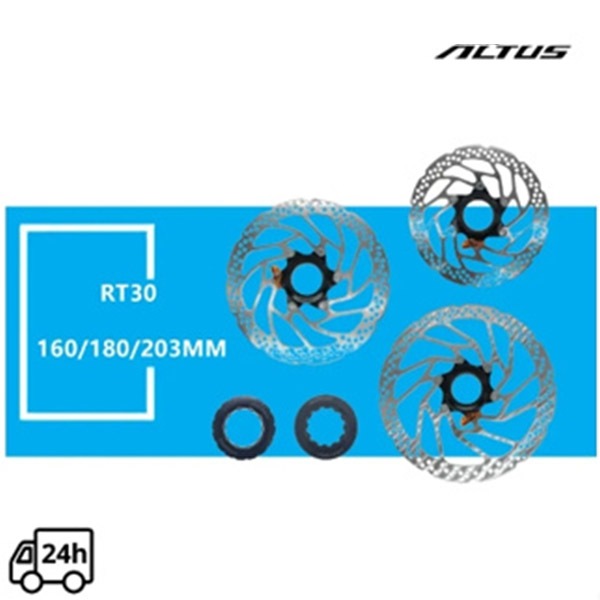Altus SM RT30 CENTER LOCK Disc Brake Rotor Technology MTB Mountain ...