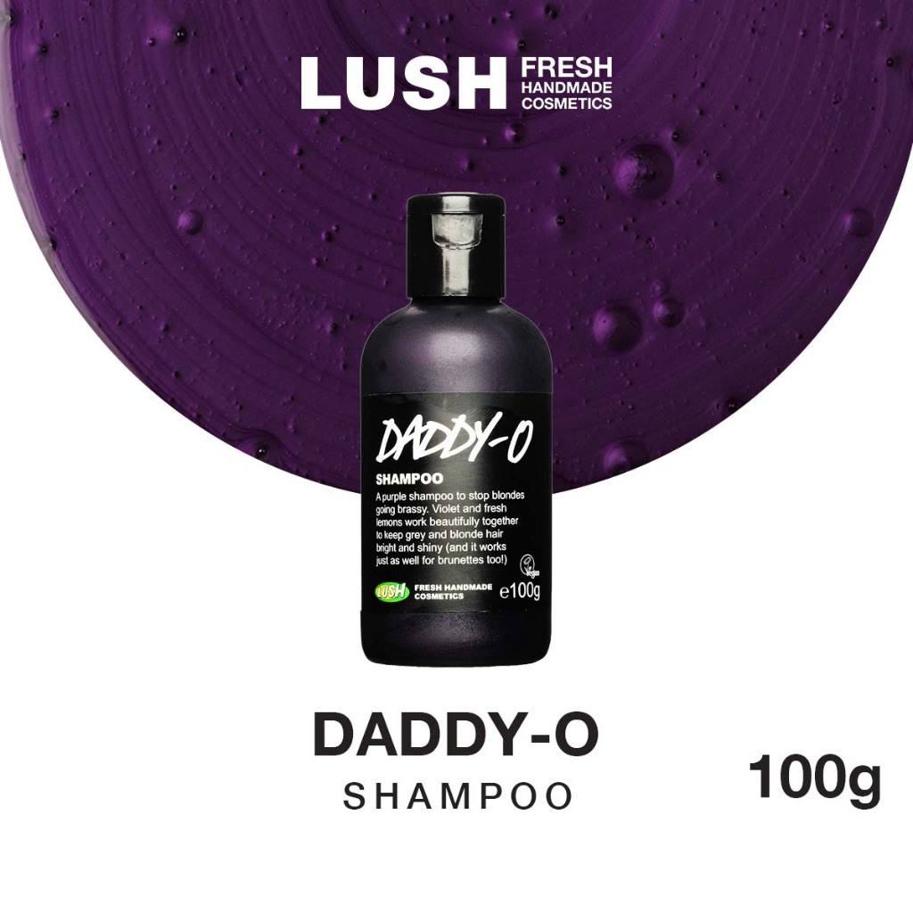 LUSH Daddy-O Shampoo (Purple Shampoo) (Softening) | Shopee Philippines