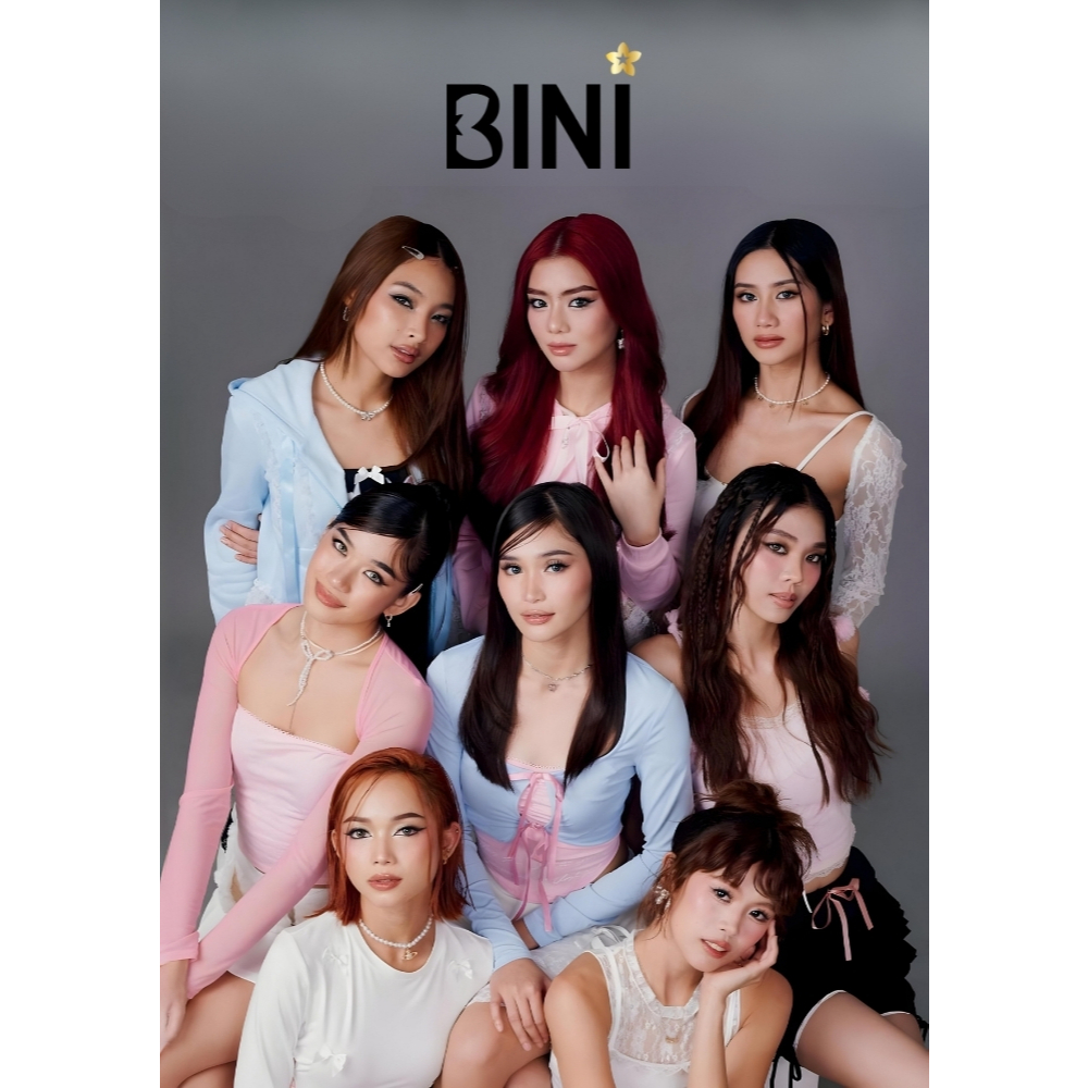 Bini Members Mikha Maloi Aiah Posters A4 size | Shopee Philippines