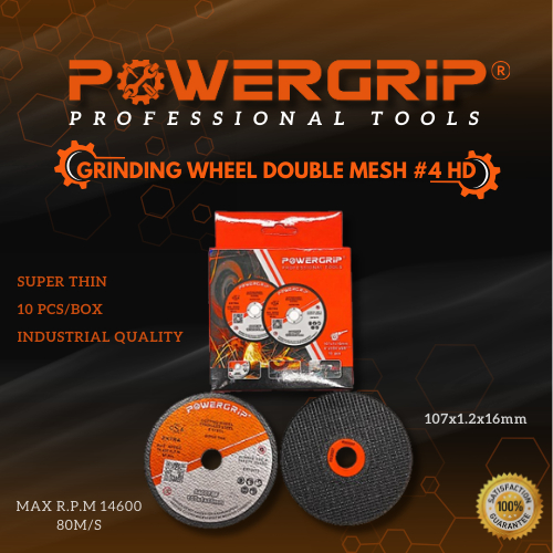 POWERGRIP CUTTING DISC 4'' SUPER THIN 10PCS/BOX | Shopee Philippines