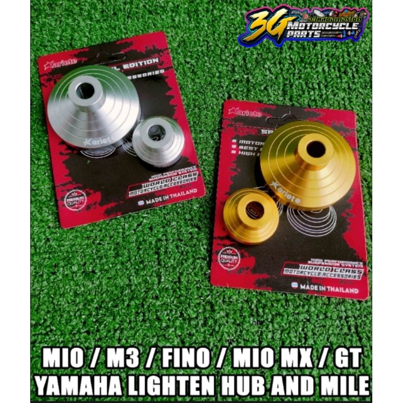 ARIETE YAMAHA MIO SPORTY / M3 / FINO / MIO MX / GT LIGHTEN HUB AND MILE ...