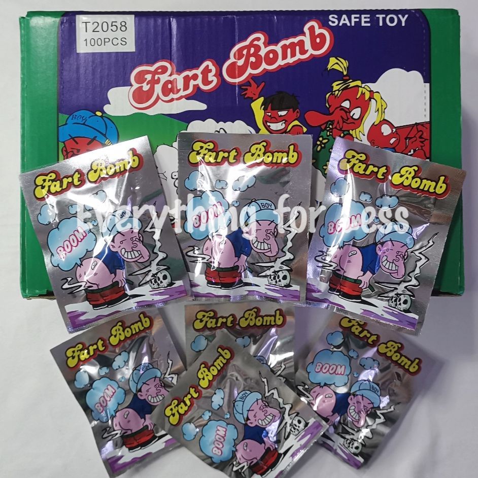 Fart Bomb Prank Original 100 pieces | Shopee Philippines