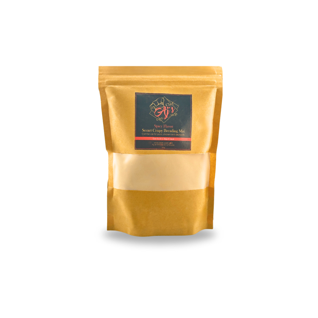 Chef Aj's Easy-step Secret Crispy Breading Mix: All-in-one Breading Mix ...