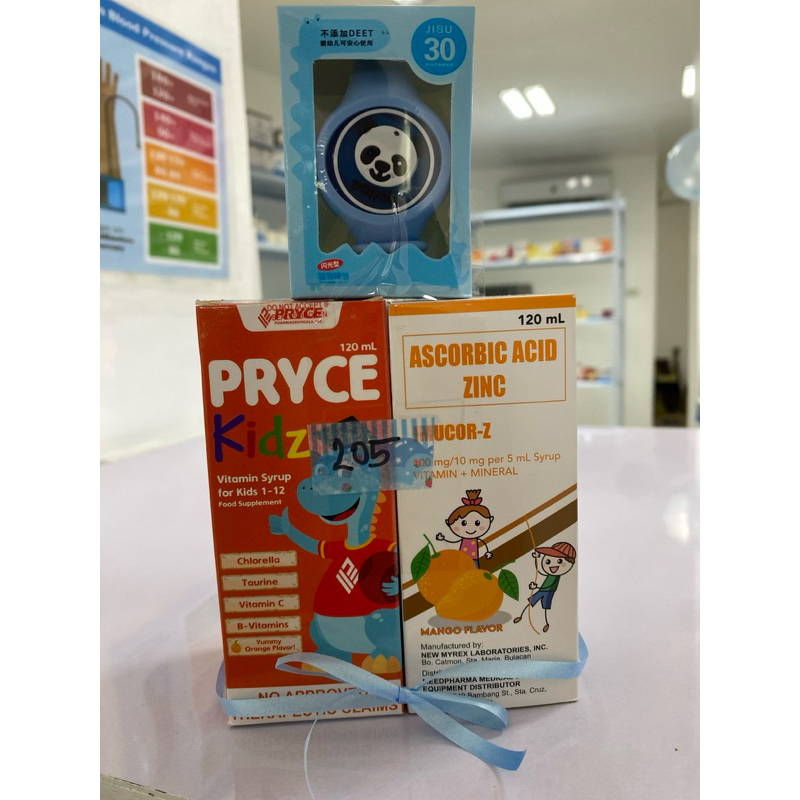 pryce kidz and ascorbic acid zinc | Shopee Philippines