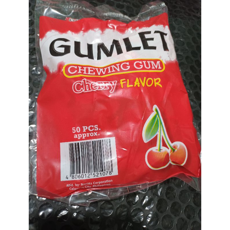 Gumlet Bubble Gum Candies 50 pcs per pack Sweet and Candies | Shopee ...