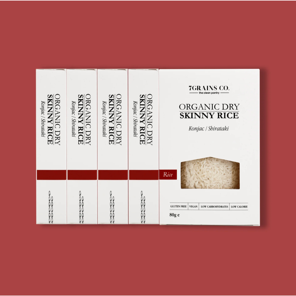 7Grains Organic Dry Skinny Rice Bundle 5 boxes | Shopee Philippines