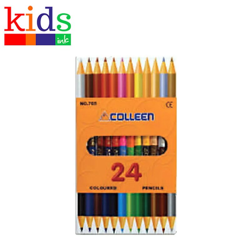 Colleen Colored Pencil Classic 785 24 Colors - Kids Ink | Shopee ...