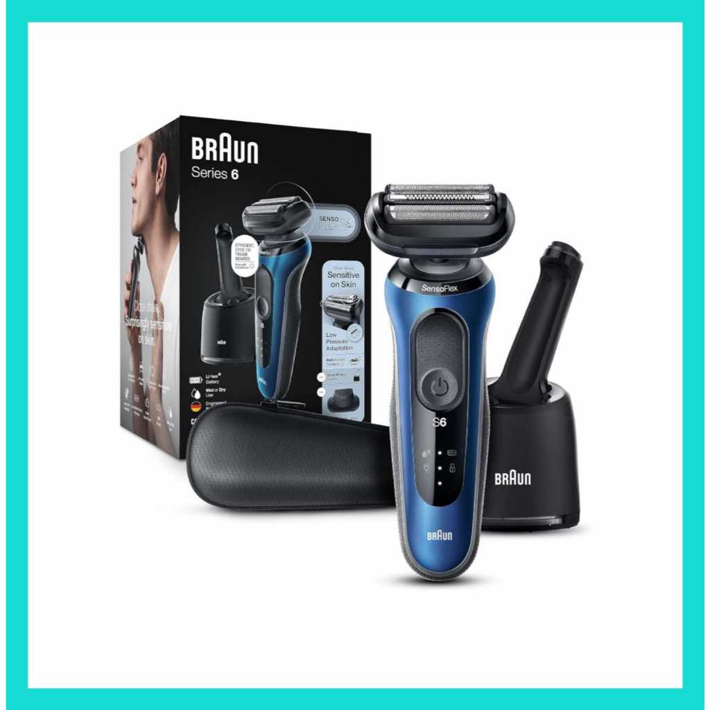 Braun Electric Razor for Men, Series 6 6072cc SensoFlex Electric Foil ...