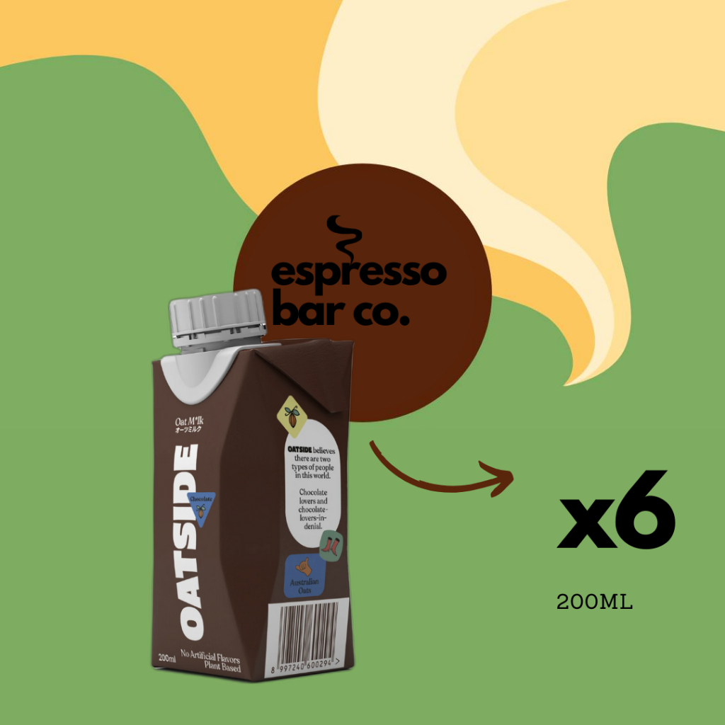 Oatside Chocolate Oat Milk 200mL x6, 200mL x12, 200mL x24 Straw ...