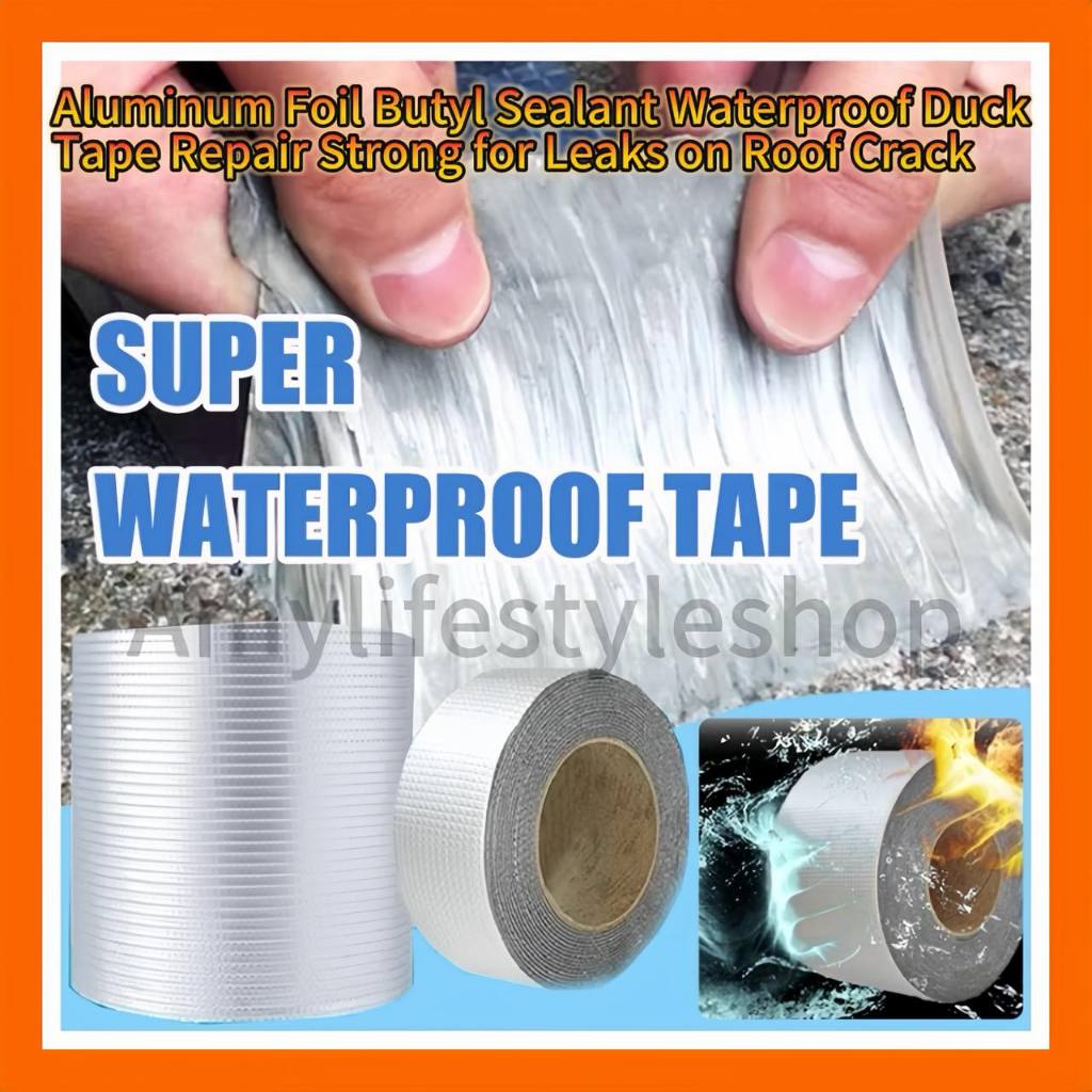 Aluminum Foil Butyl Waterproof Tape For roof leak Roof Sealant Wall ...