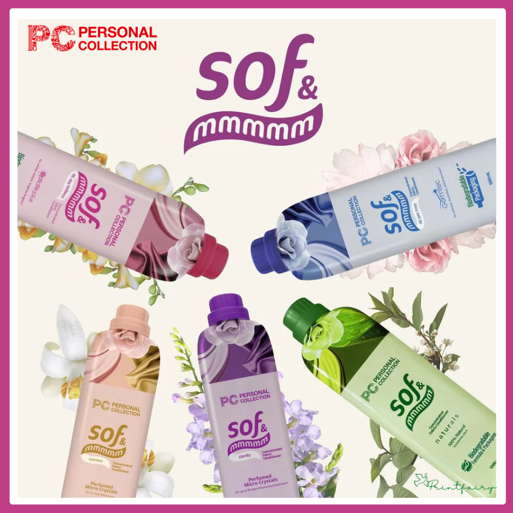 PERSONAL COLLECTION Sof & Mmmmm Concentrated Fabric Conditioner 1000mL ...