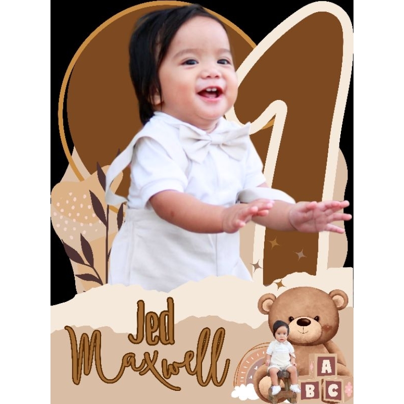 PHOTO STANDEE / CUSTOMIZE Photo standee / LAYOUT ONLY/ size 3ft x 4ft ...