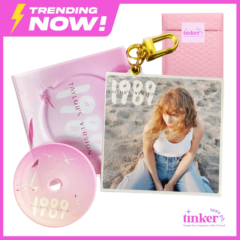 Trend Taylor Swift CD Album Cute Pink Keychain Design Affordable ...