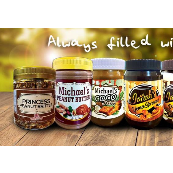jairah & michael's yummy spread cream o choco yema spread | Shopee ...