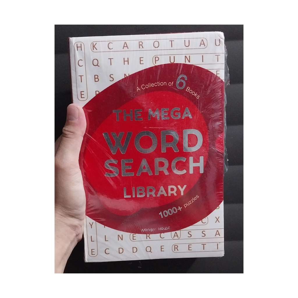 The Mega Word Search Library : A Collection of 6 Books Paperback ( Boxed Set ) | Shopee Philippines