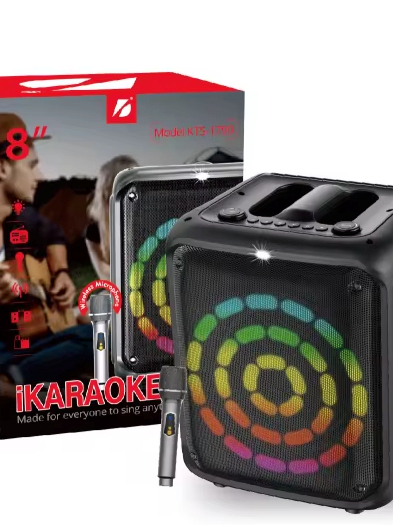 KTS 1799 IKARAOKE BOX Professional System Bluetooh Speaker With Dual ...