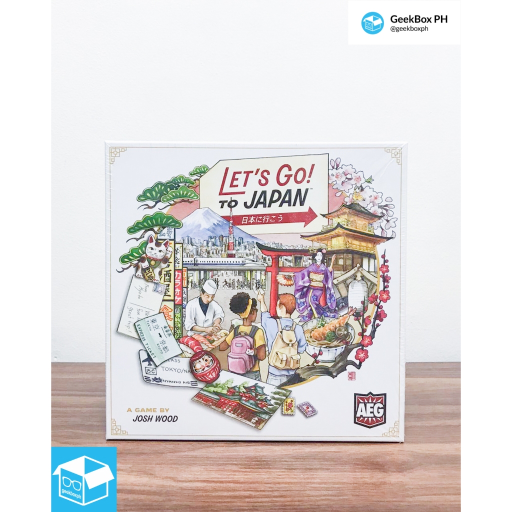 Let's Go! To Japan (Retail Edition) Board Game | Shopee Philippines