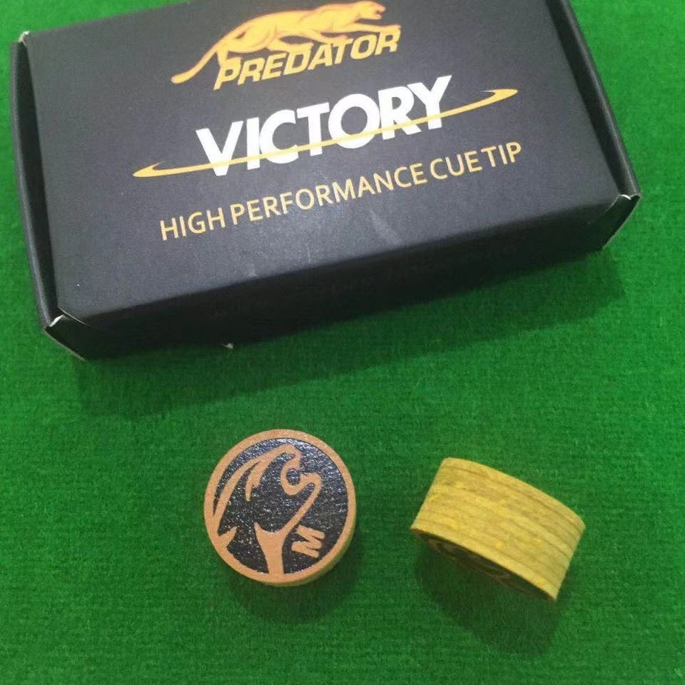 14MM Predator Pool Cue tips Pool sticks tips / H/M/S 8 layers tips ...