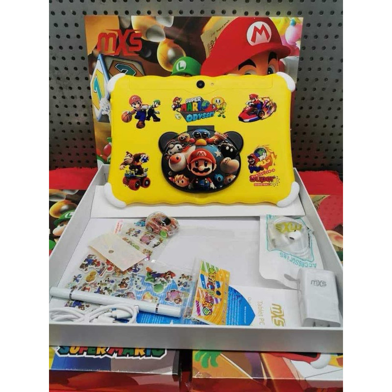 MXS SUPER MARIO 10’INCHES HD TABLET FOR KIDS | Shopee Philippines