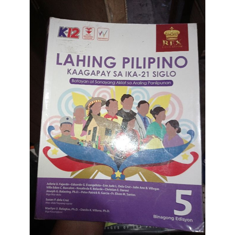 Lahing Pilipino Kaagapay sa ika-21 Siglo by Julieta U. fajardo | Shopee ...