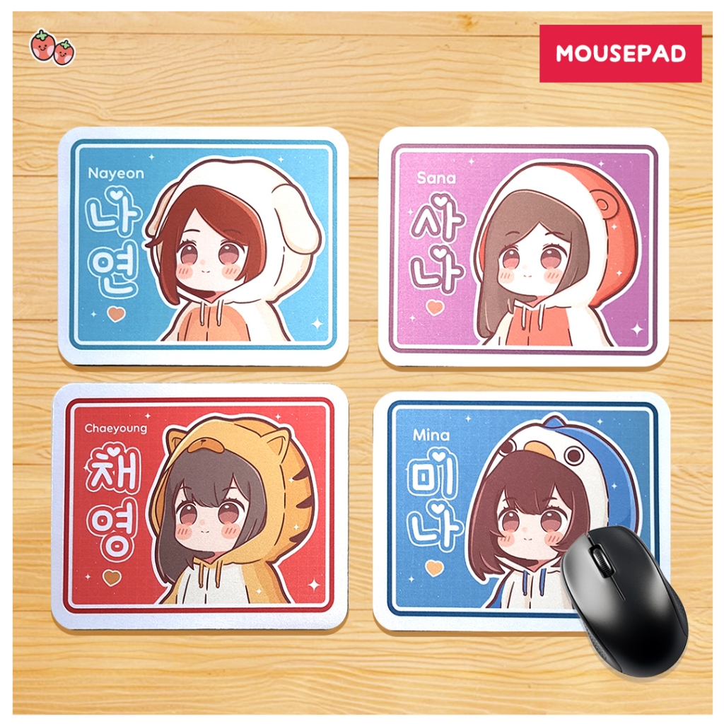 Twice Mousepad - Kpop Kawaii Mousepad | Shopee Philippines