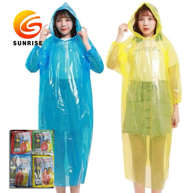 Disposable portable raincoat with full-body rain cover thickened for ...