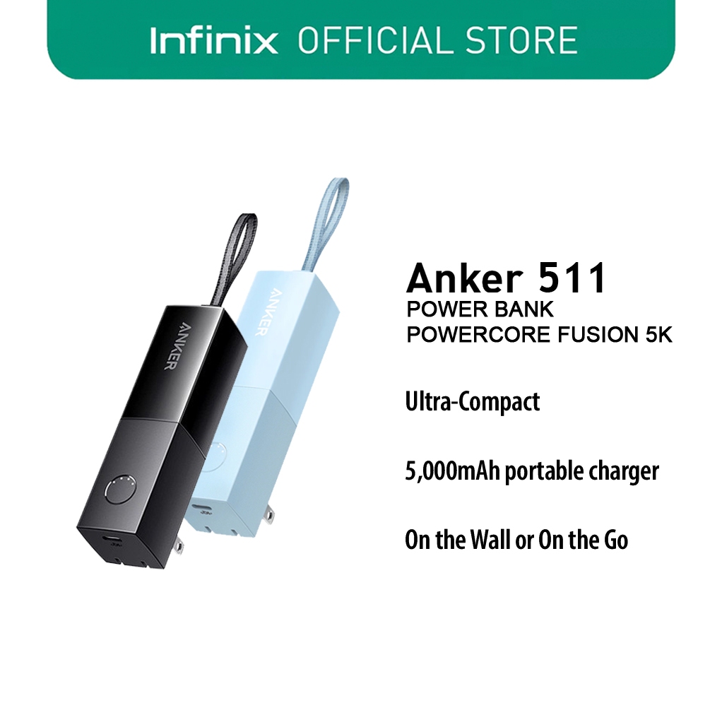 Infinix Anker 511 Power Bank (PowerCore Fusion 5K) | Shopee Philippines
