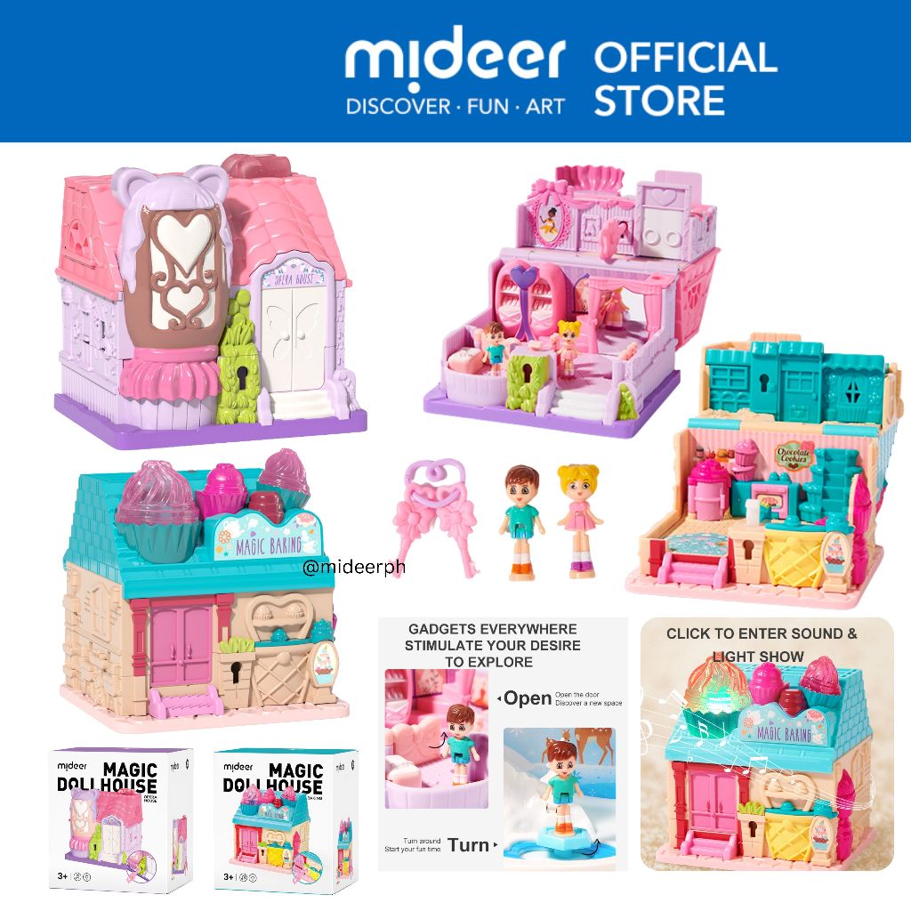 Mideer Magic Doll House by Mideer | Shopee Philippines