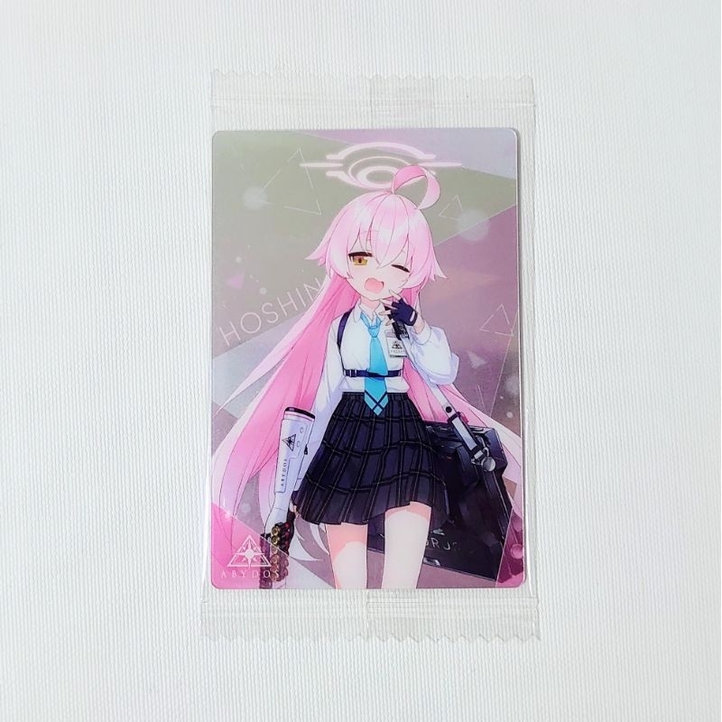 Blue Archive wafer card metallic - Takanashi Hoshino - Official anime ...