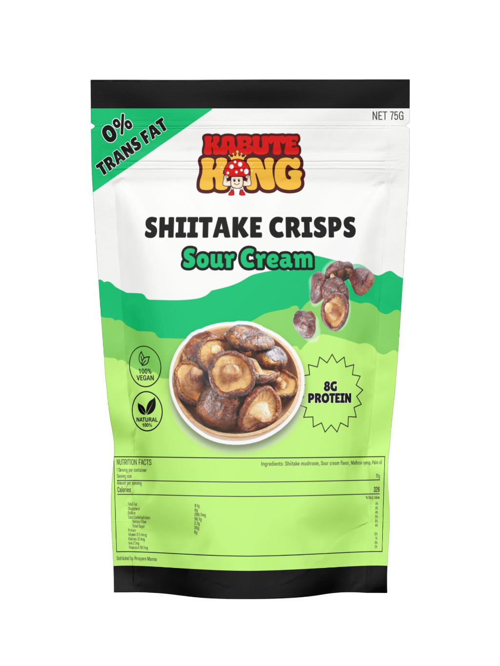 Kabute King Shiitake Crisps in Sour Cream | Shopee Philippines