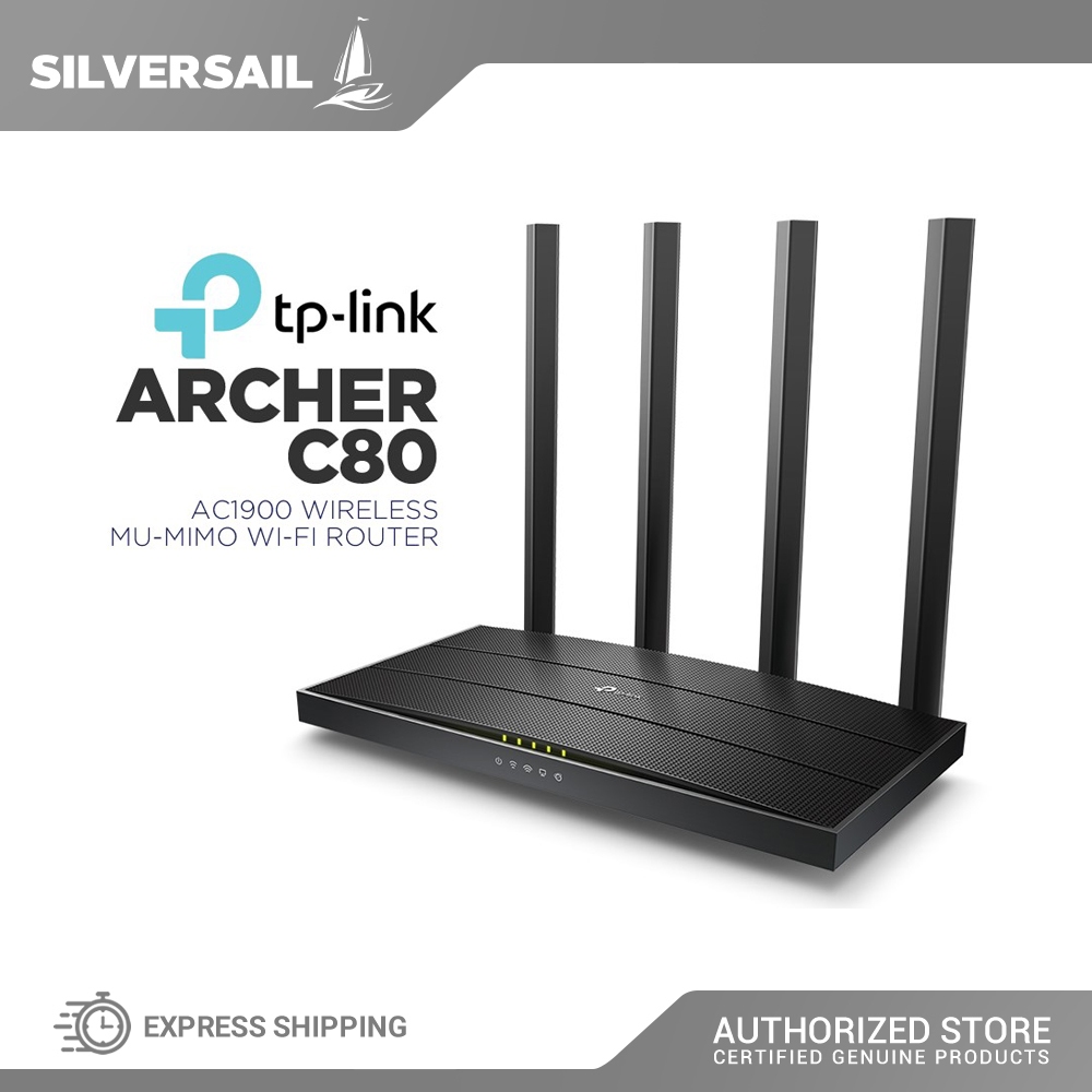 TP-Link Ac1900 Archer C80 Wireless Mu-Mimo Wi-Fi Router | Shopee ...