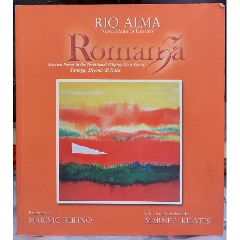 Romanza: Selected Poems in the Traditional Filipino Short Forms Tinaga ...
