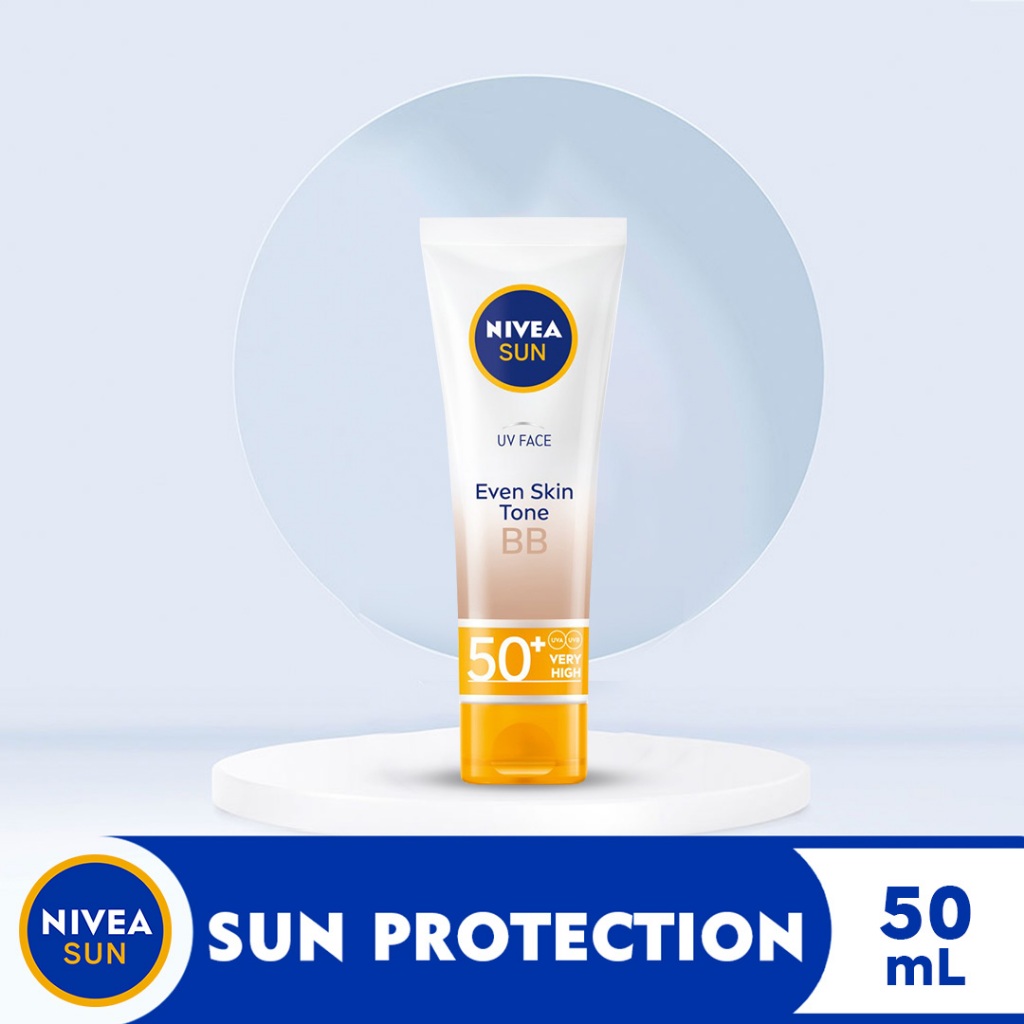 Nivea Sun UV Face Even Skin Tone BB SPF50+ 50ml. | Shopee Philippines