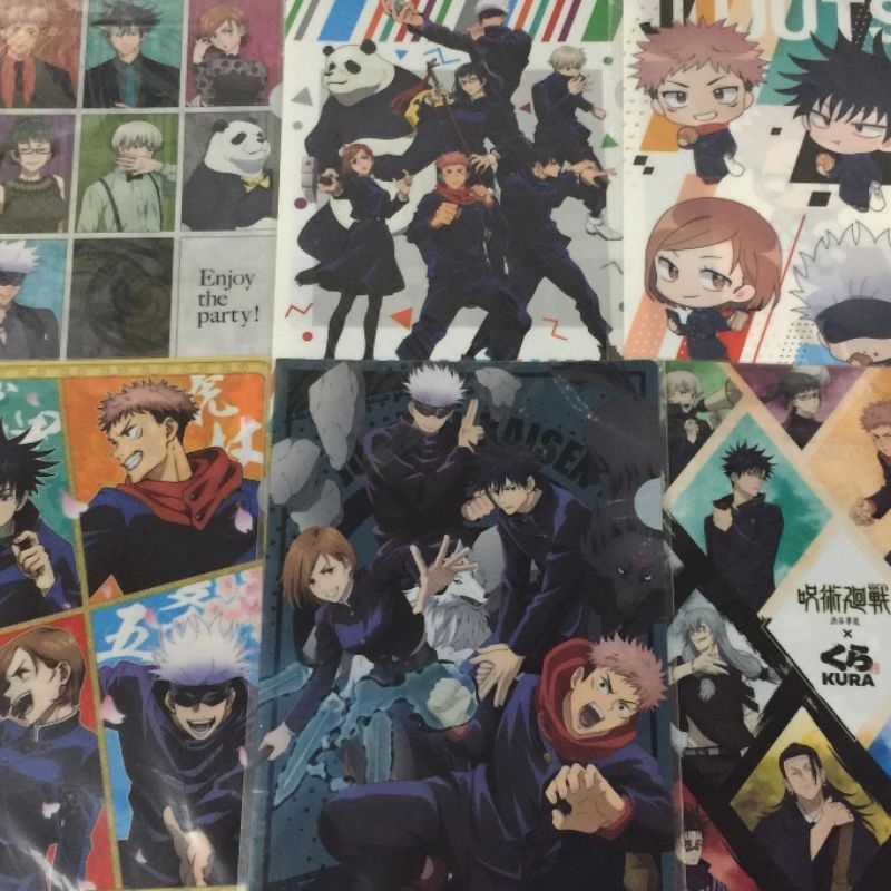 Jujutsu Kaisen: Official Clear File Folder #2 | Shopee Philippines